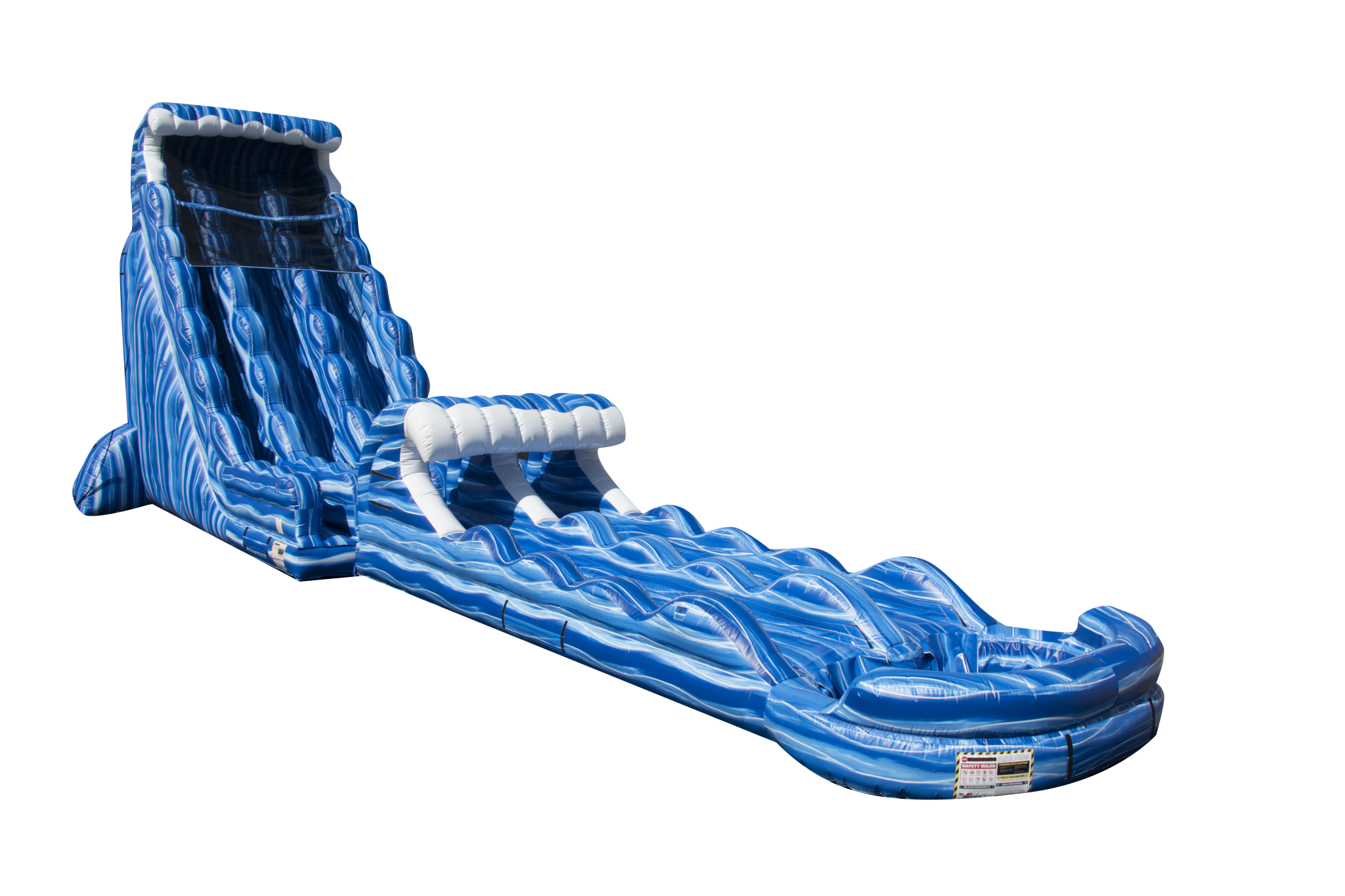 #22a – 27′ Tsunami Double Lane Slide – Traveling Tykes